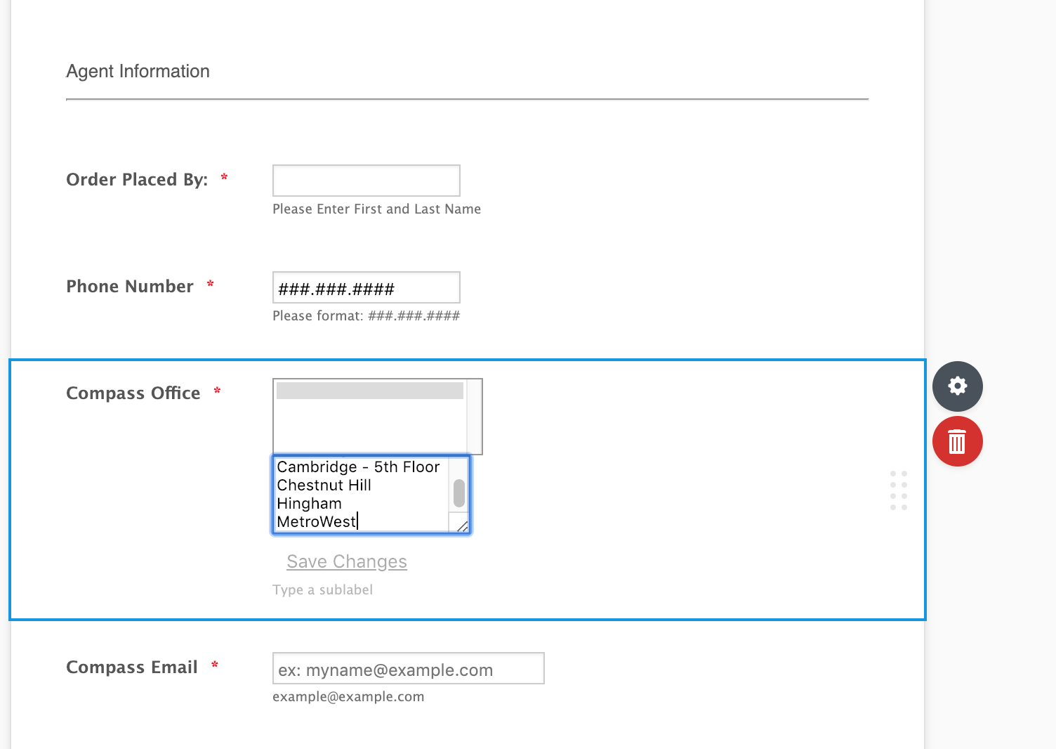 Why Is The Dropdown Menu Not Displaying When The Form Is Published